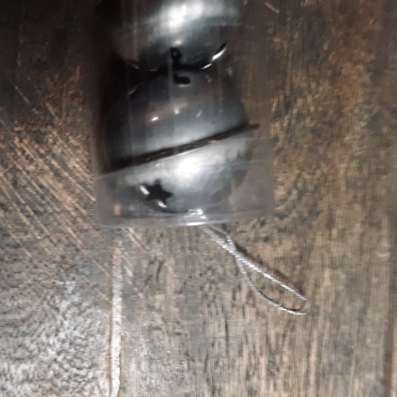 Holiday | Large Silver Metal Bell Ornaments 12 Total New In Box | Poshmark